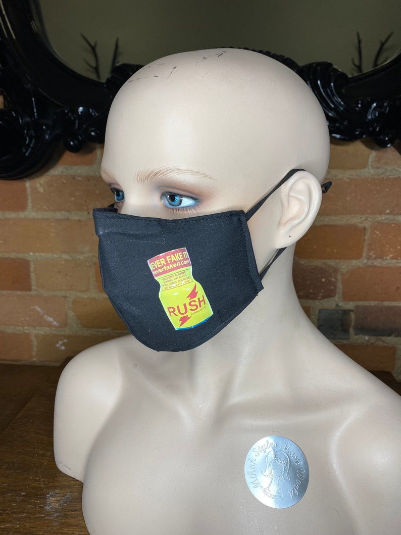 Rush Poppers Face Mask | Etsy