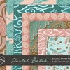 Pastel Batik Digital Paper, Traditional Batik Pattern, Ethnic Batik ...