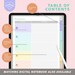 Pastel Leather Digital Planner Cover for Goodnotes Notability - Etsy