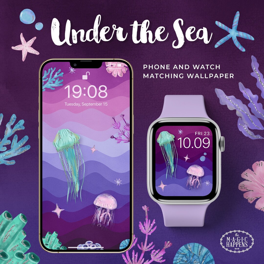 Apple Watch Wallpaper Mermaid, Under the Sea iPhone Wallpaper ...