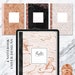 Digital Life Planner Goodnotes Planner Undated Rosegold - Etsy