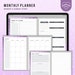 Lavender Digital Planner Purple Basic Color iPad Planner - Etsy