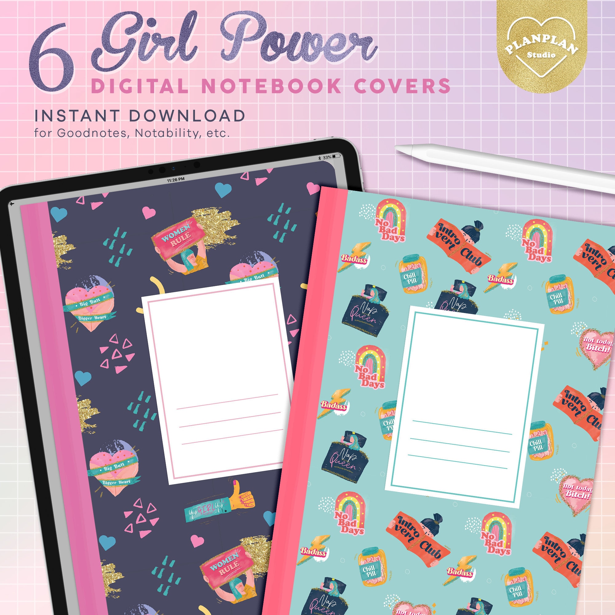 Calendars & Planners Paper Paper & Party Supplies Feminist Notebook ...