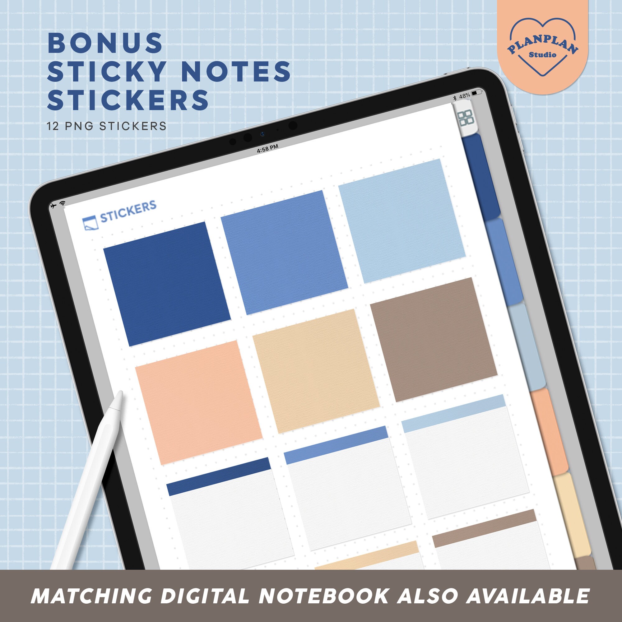 Leather Digital Planner Cover for GoodNotes Notability A4 | Etsy