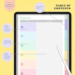 Digital Notebook Pastel, Goodnotes Notebook, Goodnotes Planner ...