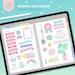 Homeschool Digital Planner in Pastels, Learning at Home Digital Planner ...