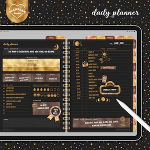 Celestial Digital Planner, iPad Planner, Goodnotes Planner in Cosmic ...