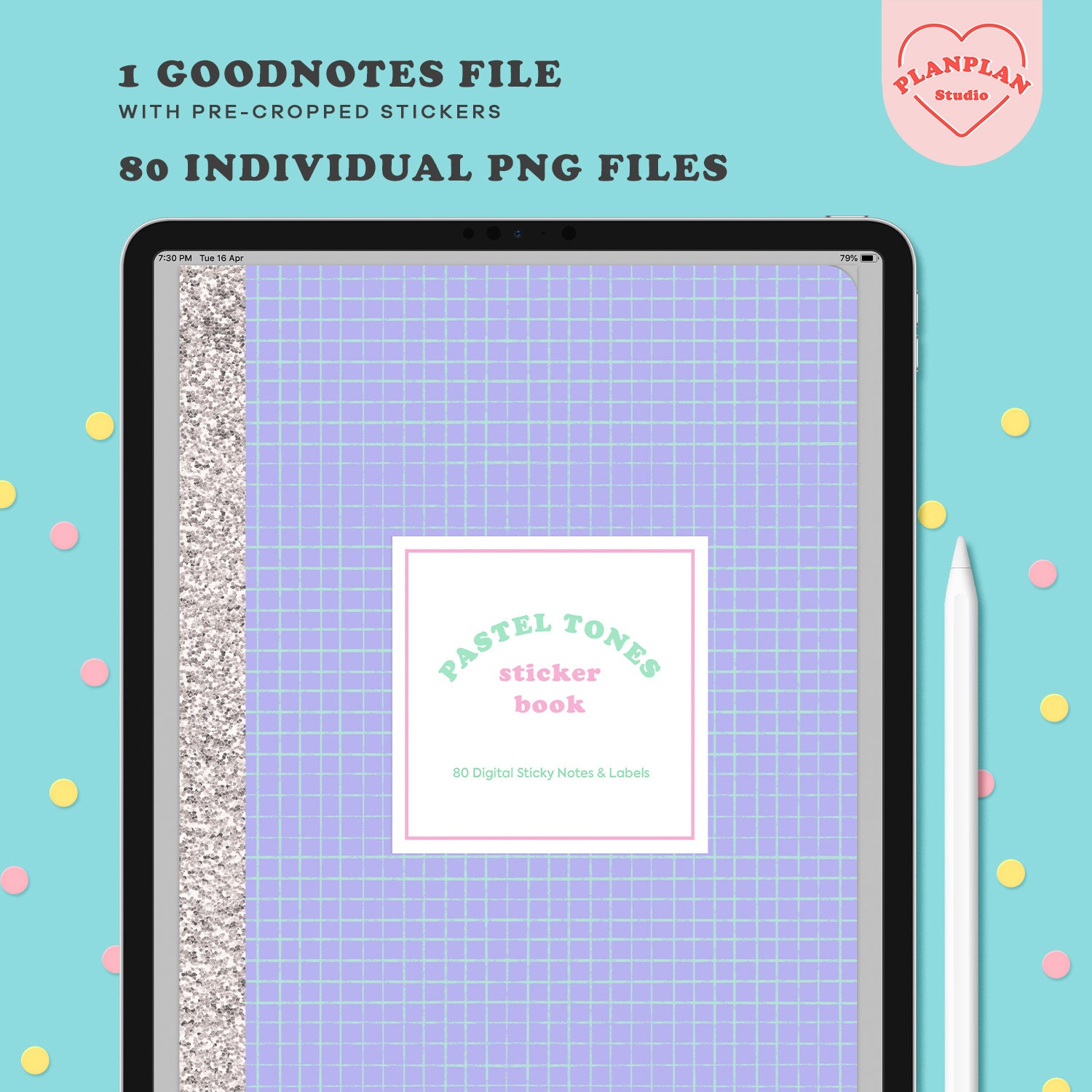 Digital Sticky Notes for Goodnotes Bullet Journal or | Etsy