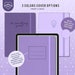 Basic Lilac Digital Planner Purple Lavender Color iPad - Etsy