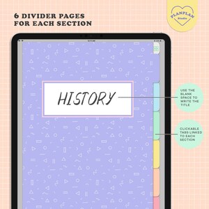 Digital Notebook Pastel, Goodnotes Notebook, Goodnotes Planner ...