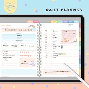 Digital Planner, iPad Planner, Goodnotes Planner, Pastels Marble ...