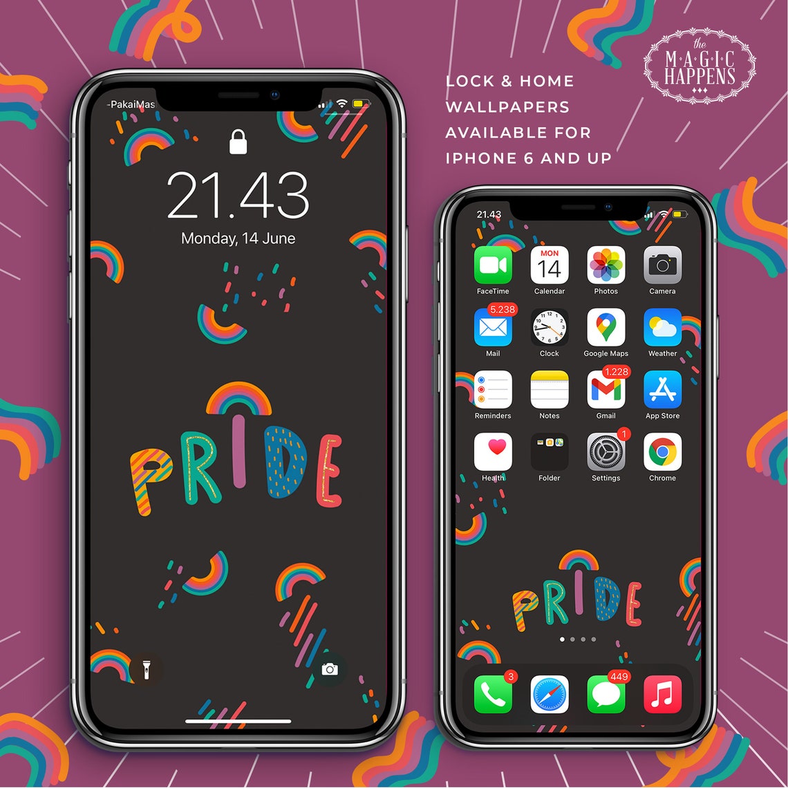Pride Month Apple Watchface Gay Pride Apple Watch Wallpaper - Etsy