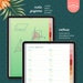 Undated Digital Planner Tropical Digital Life Planner Floral - Etsy