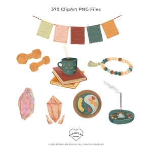 Mindful Yoga Clip Art, Yoga Pose Clipart, Wellness Graphics, Watercolor ...