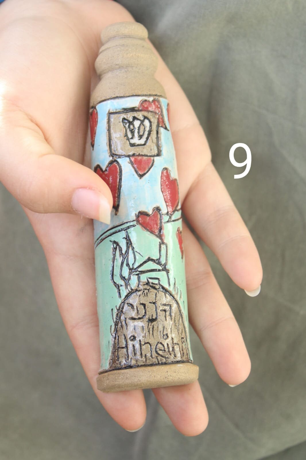Handmade Mezuzah case | Etsy
