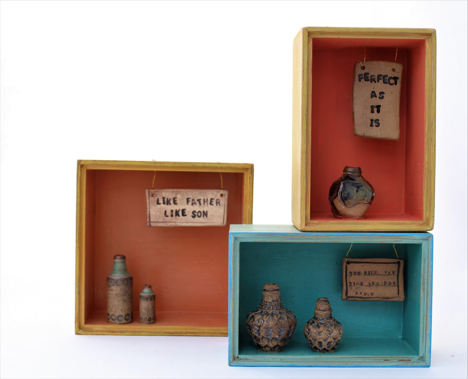 Ceramic Mini Wall Decor - Etsy