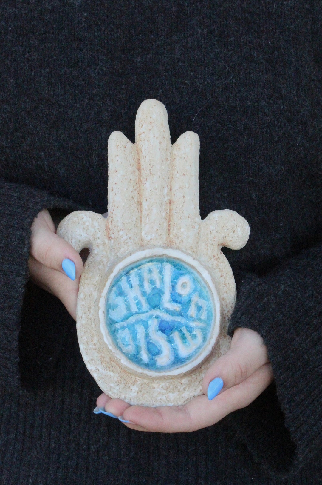 Ceramic Hamsa Hand - Etsy