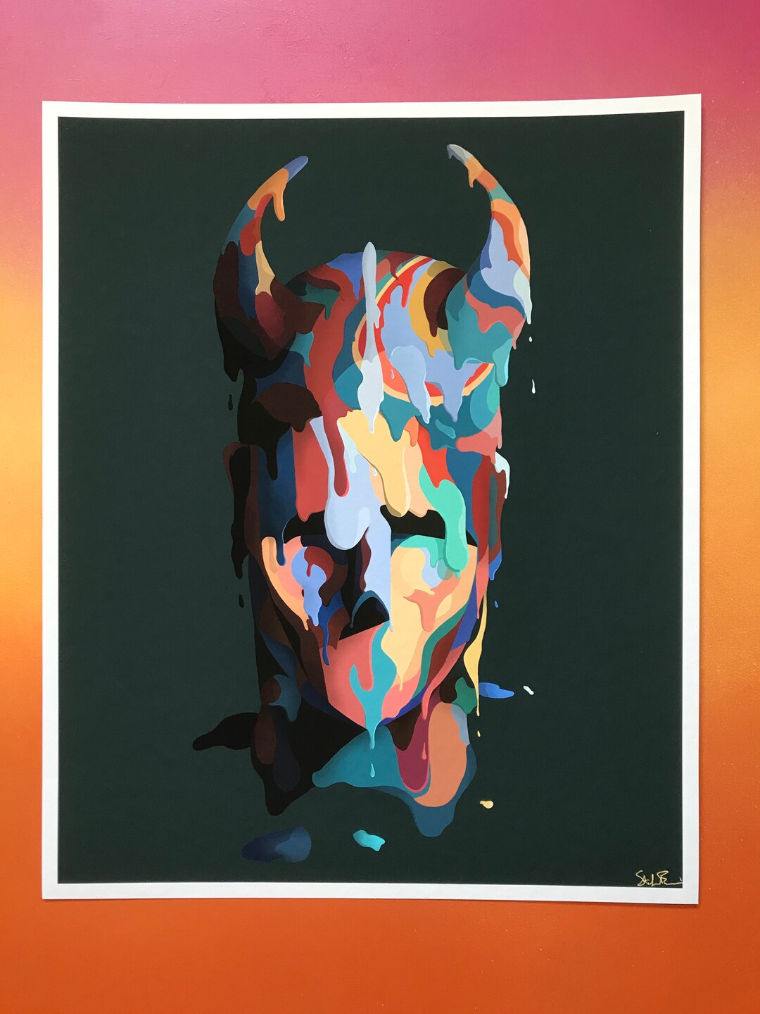 Museum Quality Art Print Gigante, Melting Stage 3 Art Museum Quality ...