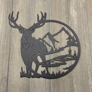 Wild Animals Metal Sign Collection: Set or Individually - Moose - Elk ...