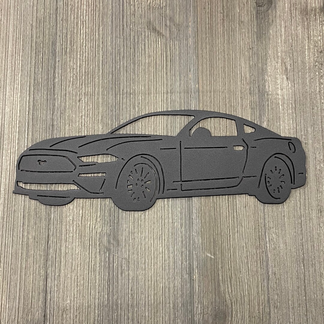 Sleek 2015-2022 Mustang - 6th Generation Metal Sign Cutout - Etsy