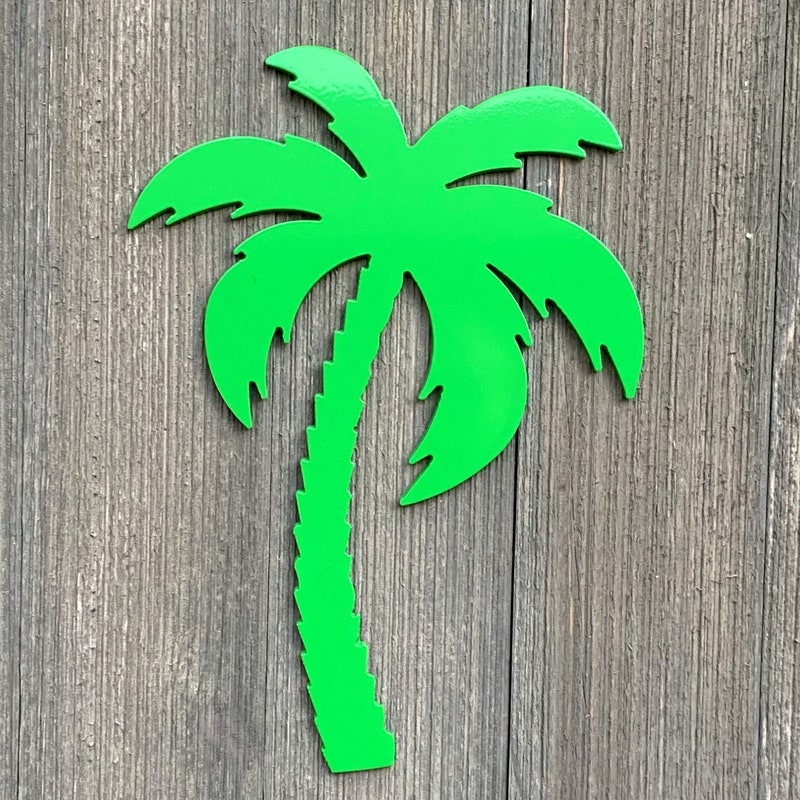 Palm Tree Metal Art - Etsy
