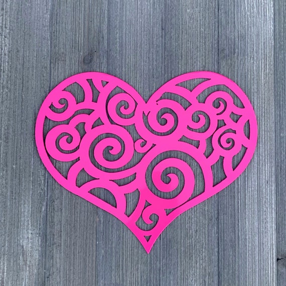 Decorative Heart Scrolls