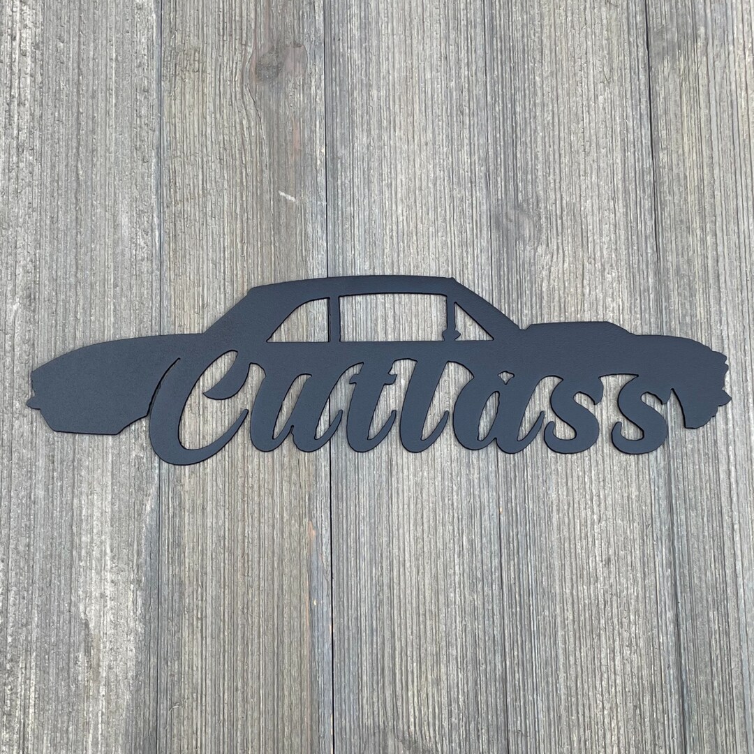 1961 Oldsmobile Cutlass Metal Sign Cutout - Etsy