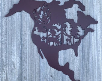 Metal Nature Scene - Etsy