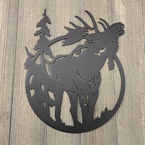 Wild Animals Metal Sign Collection: Set or Individually - Moose - Elk ...