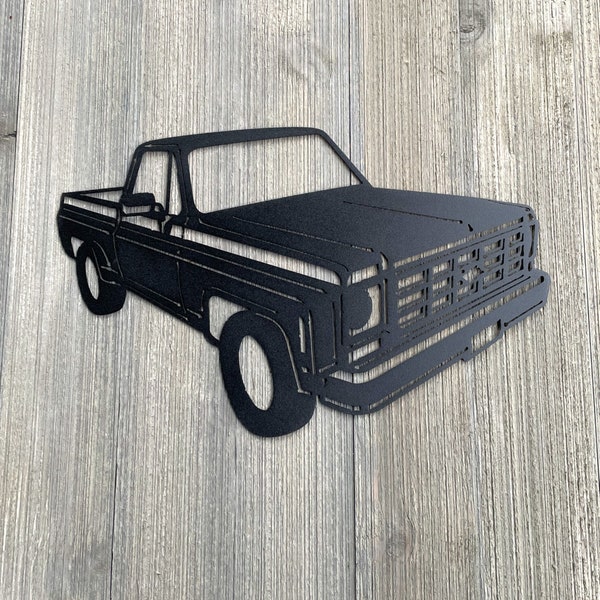 Chevy C10 Metal Wall Art - Etsy