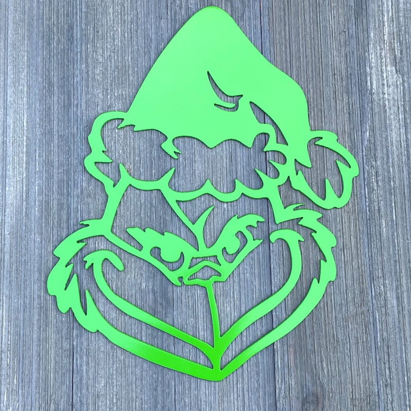 Grinch Cutout - Etsy