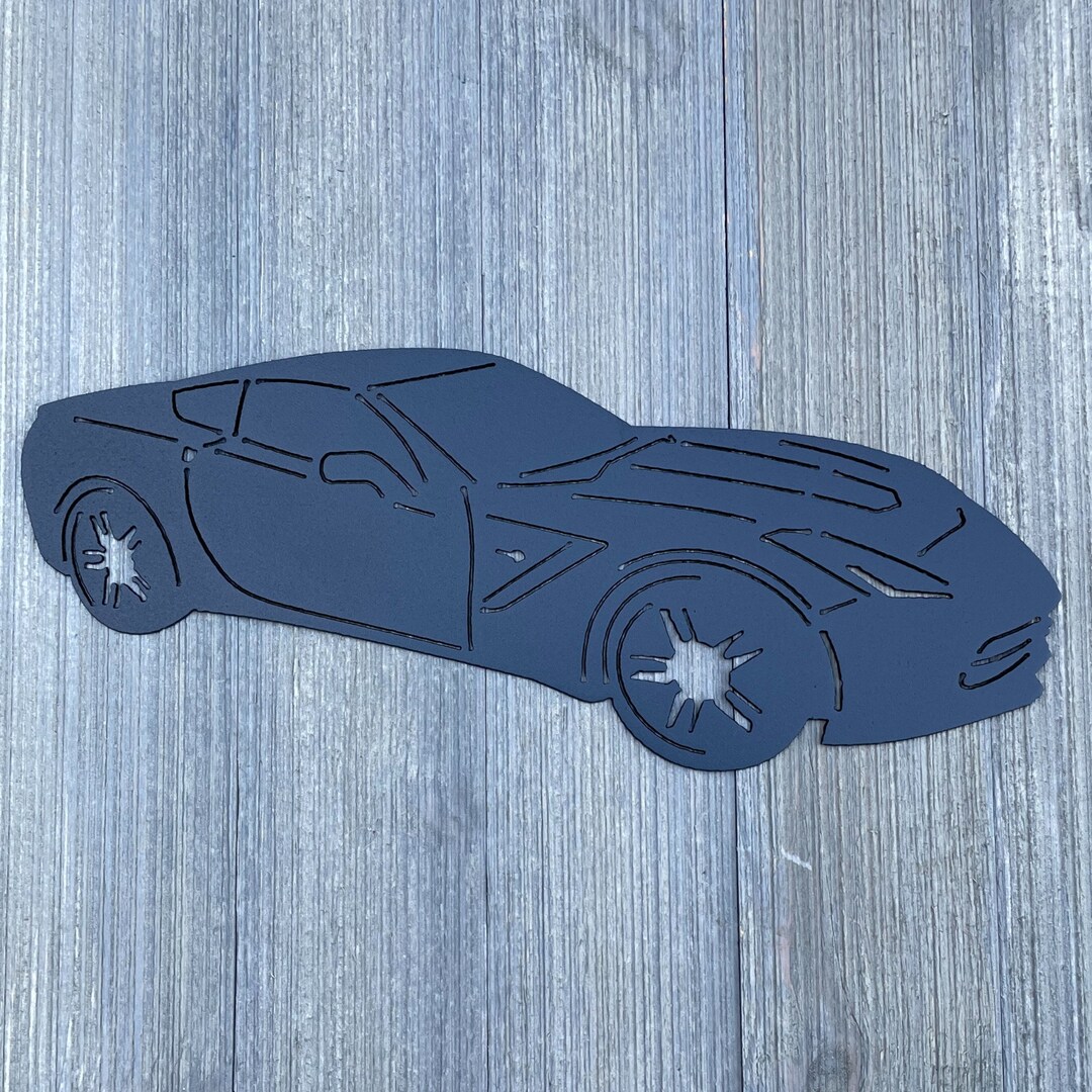 C7 Corvette Legacy: Metal Sign Cutout (2014-2019) - Etsy