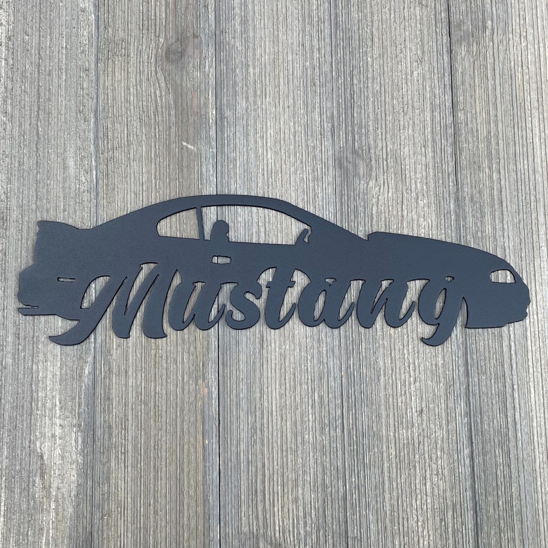 4th Gen Mustang: Metal Sign Cutout (1994-2004) - Etsy