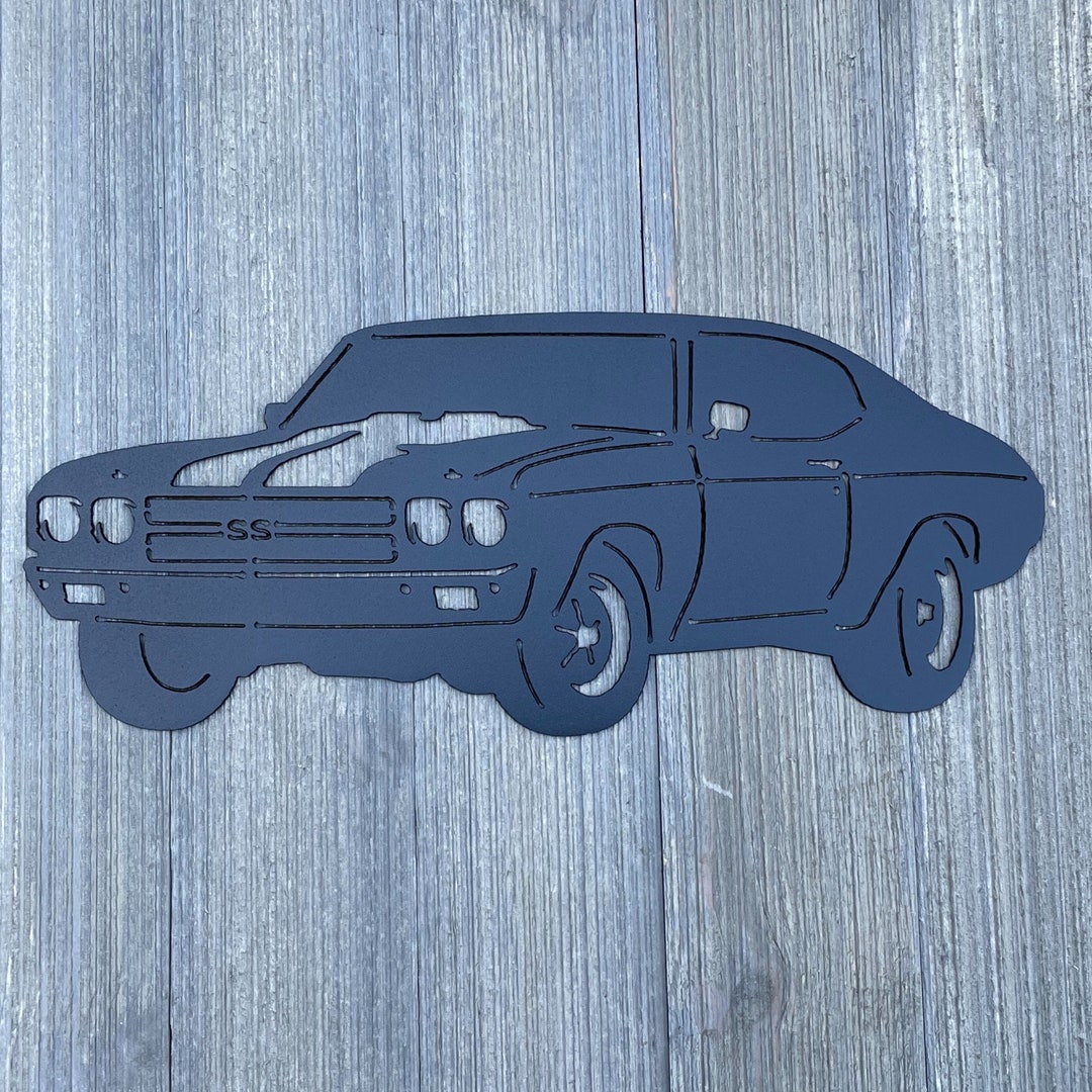 1970 Chevelle SS Classic: Metal Sign Cutout (second Generation) - Etsy