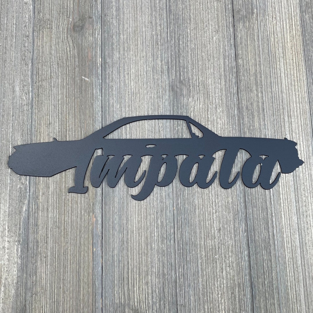 1961 Impala Metal Sign Cutout - Etsy