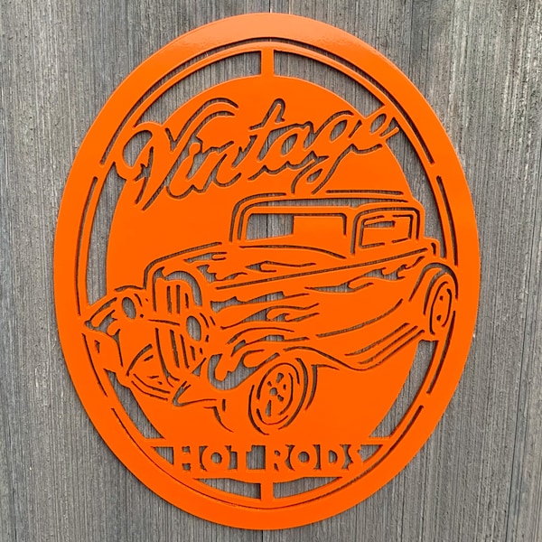 Hot Rod Metal Signs - Etsy
