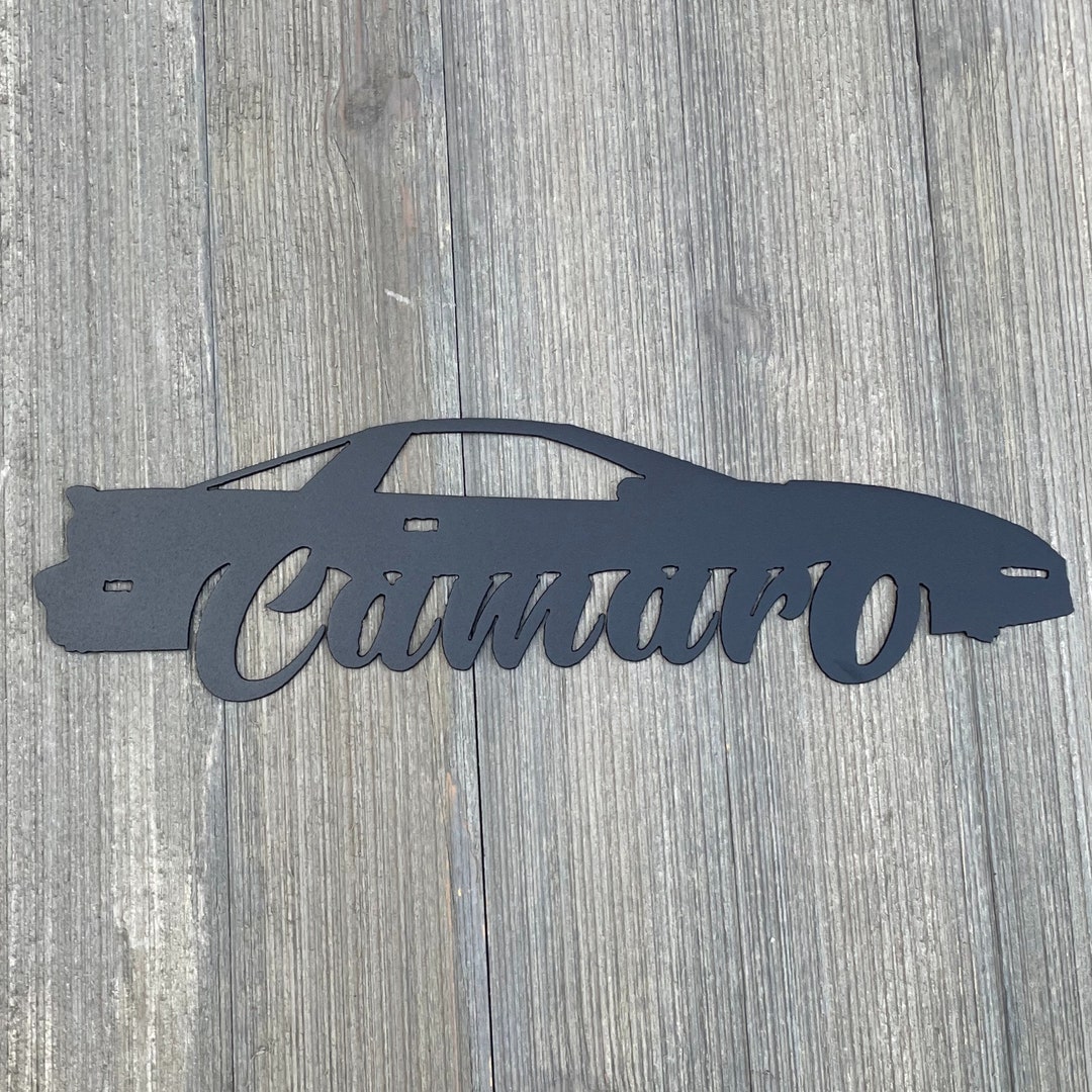 Fourth Gen Camaro Evolution: Metal Sign Cutout (1993-2002) - Etsy
