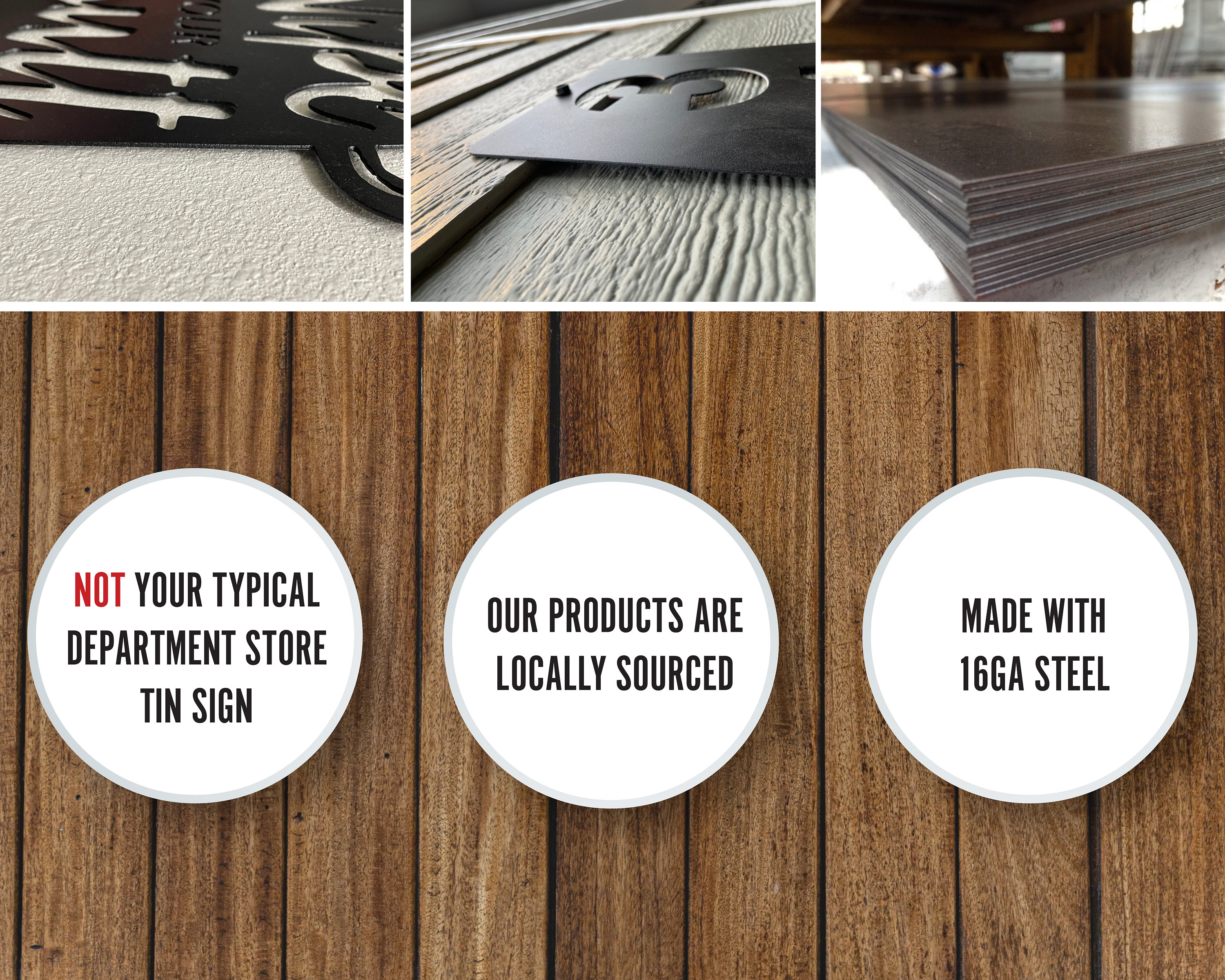 18 Wheeler Metal Sign Cutout - Semi Truck and Trailer Powder Coated ...