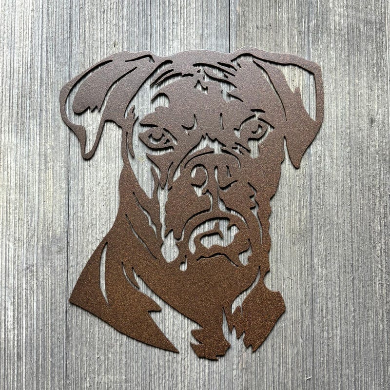 Dog Metal Art - Etsy