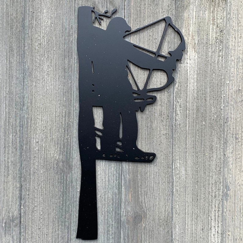 Archery Hunter Metal Sign Cutout Silent Hunter: A Powder - Etsy