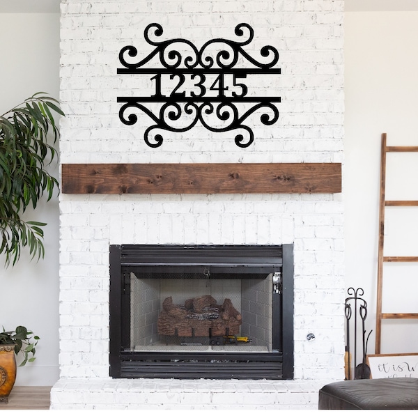 Metal Address Number - Etsy