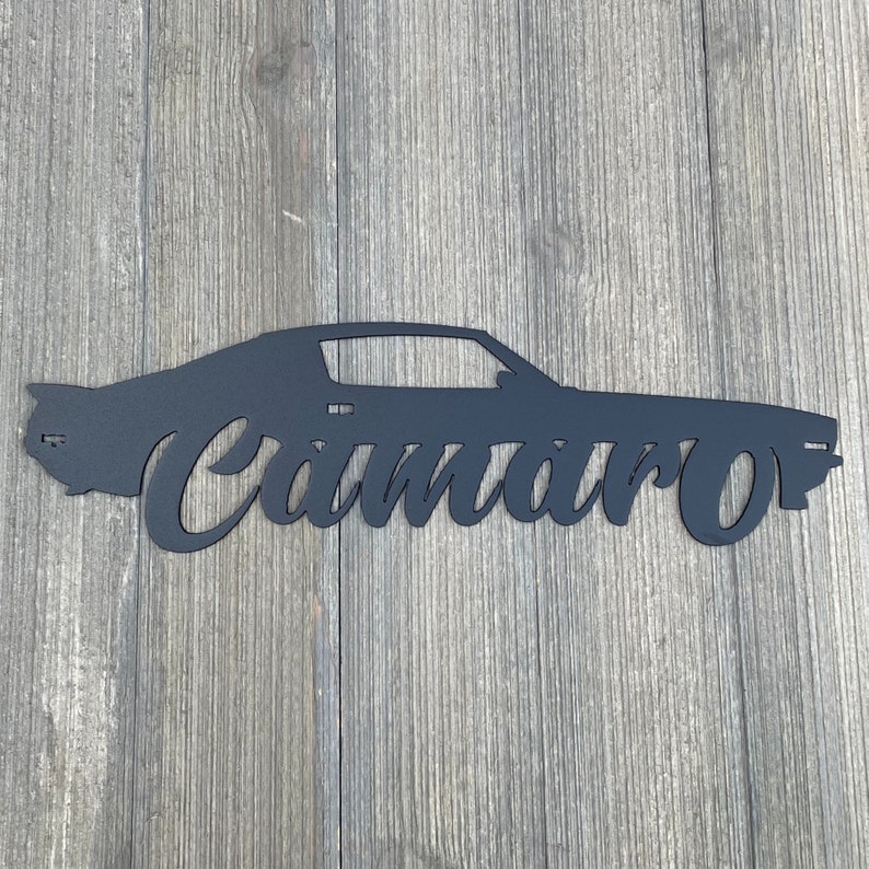 2nd Generation Camaro - 1970-1981 - Metal Sign - Etsy