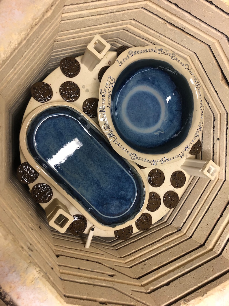 Jesus Declared, I Am the Bread. Handmade Pottery Bowls •religious ...