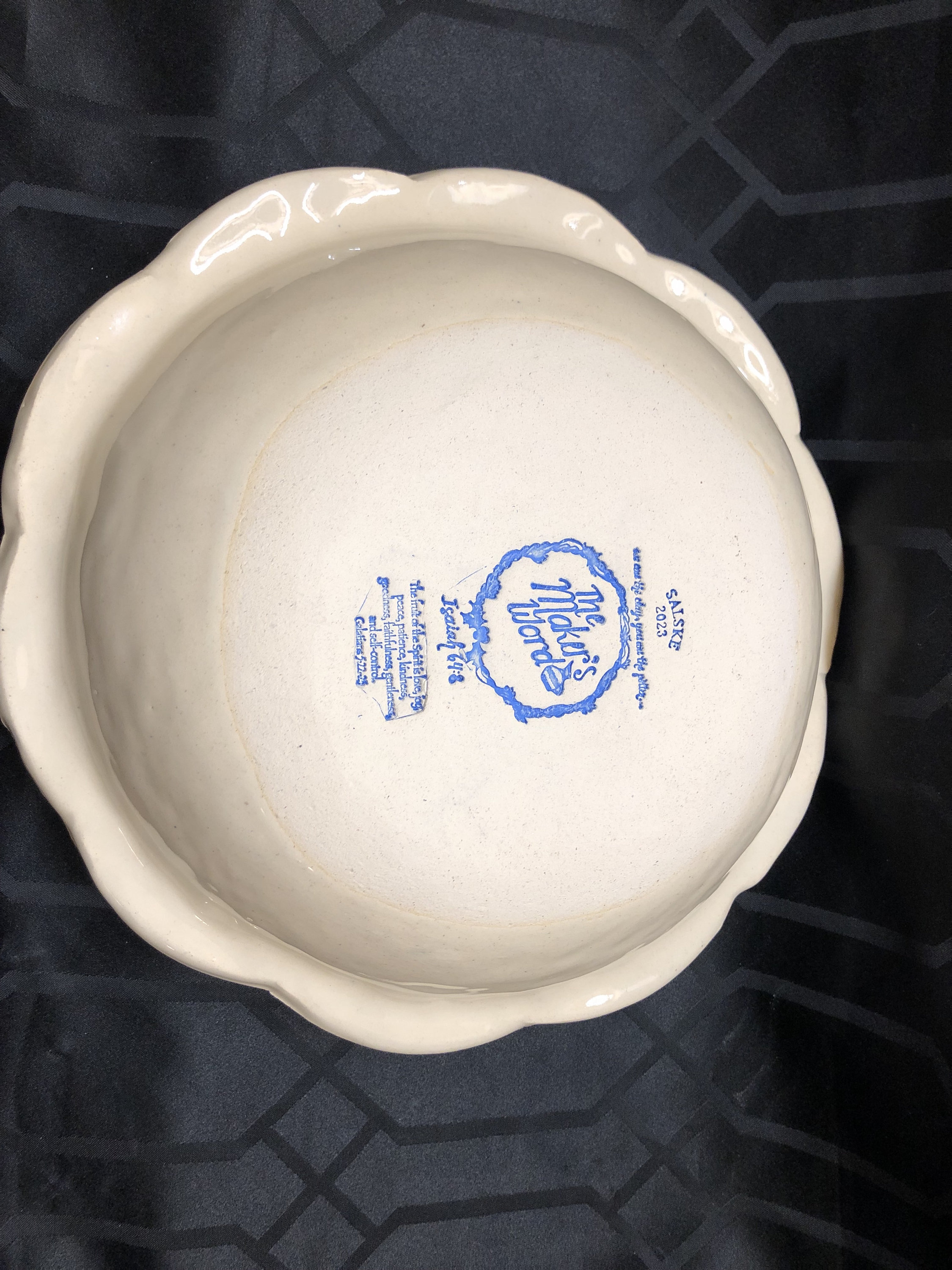 The Fruit of the Spirit is Love. Handmade Pottery Bowls •religious ...