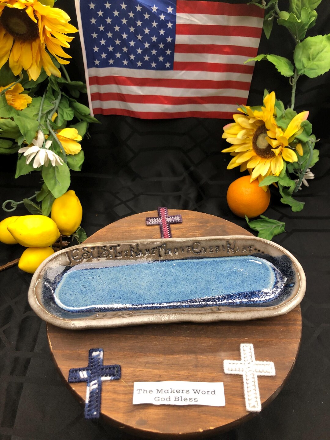 JESUS the Name Above... Handmade Pottery •religious Wedding Gifts ...