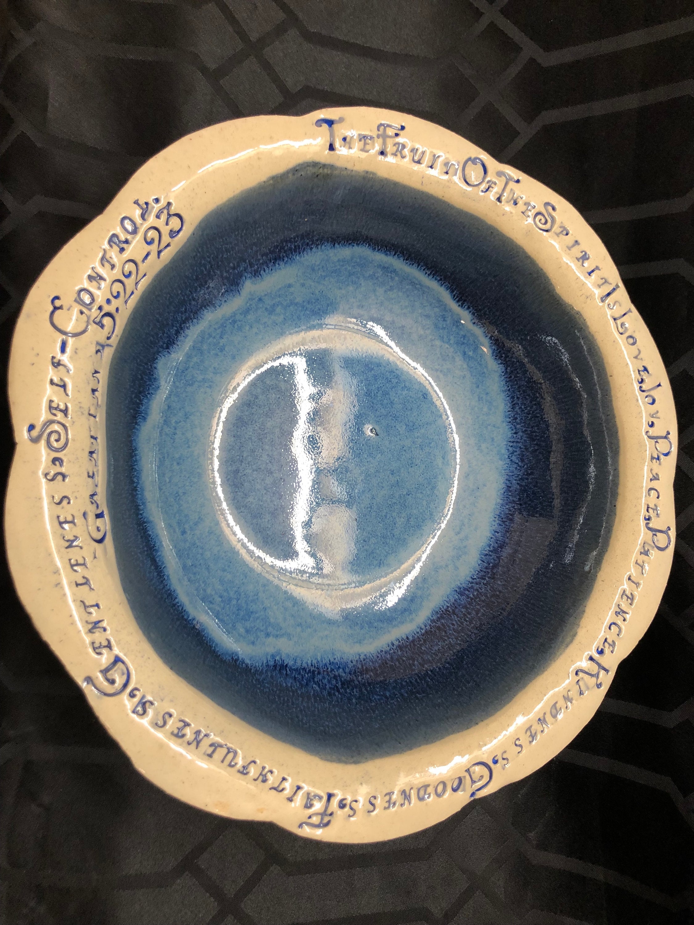 The Fruit of the Spirit is Love. Handmade Pottery Bowls •religious ...