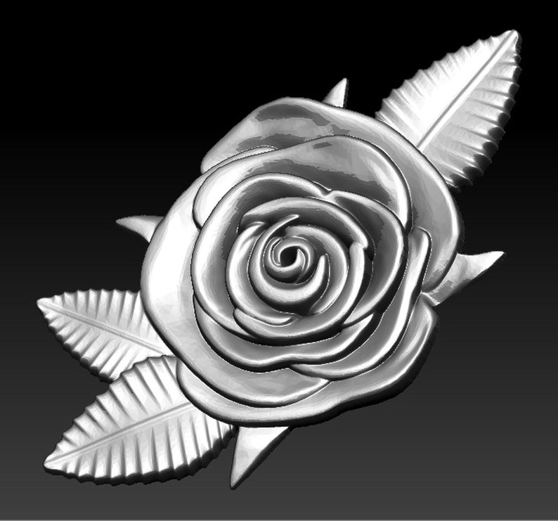 Roses set of 11 STL Models for 3D printer and CNC router | Etsy