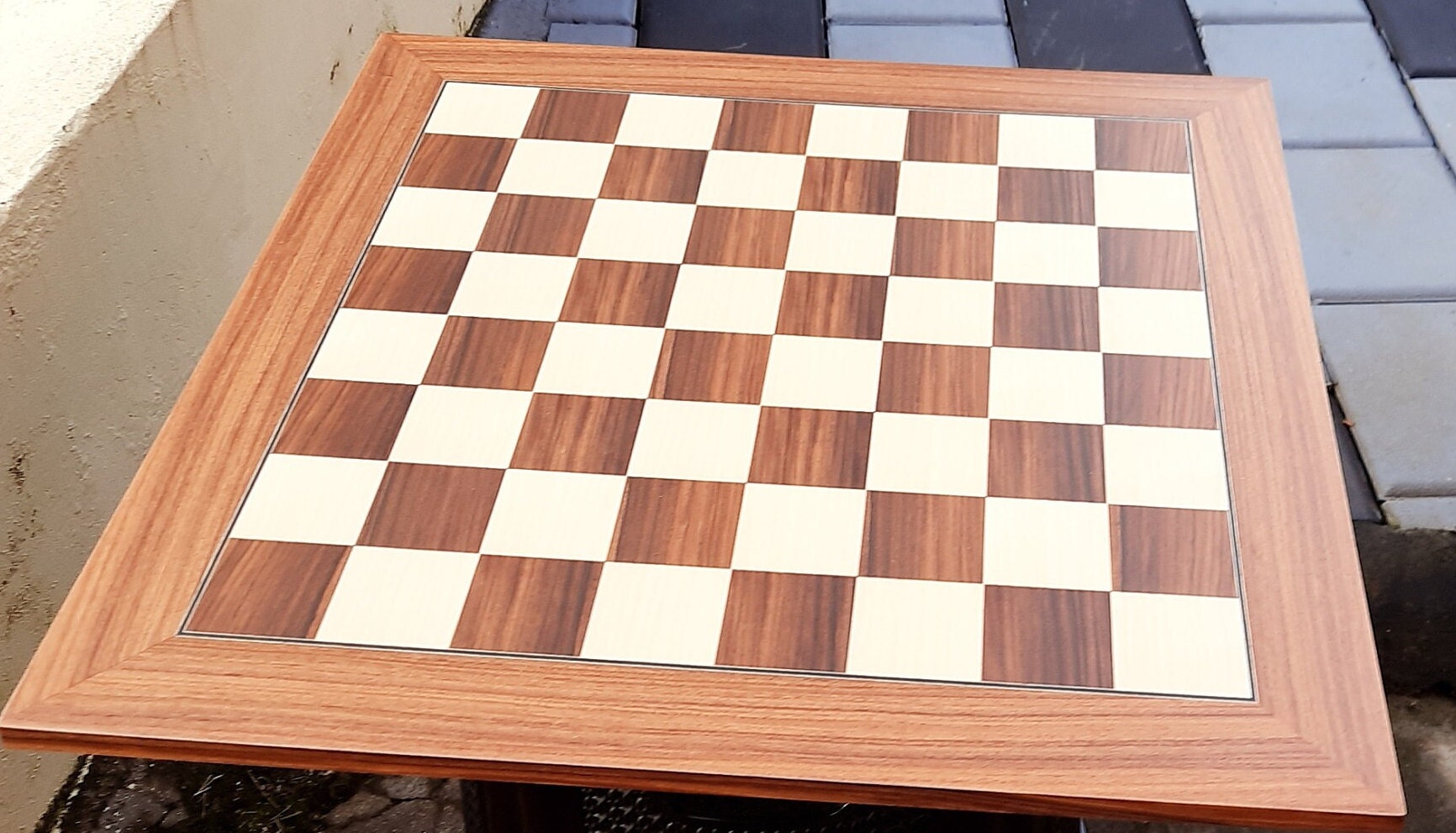 Mahogany Chess Board - 40 Cm - Etsy