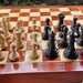 Heavily Weighted Hand Made Fierce Knight Chess Pieces in Ebony and ...