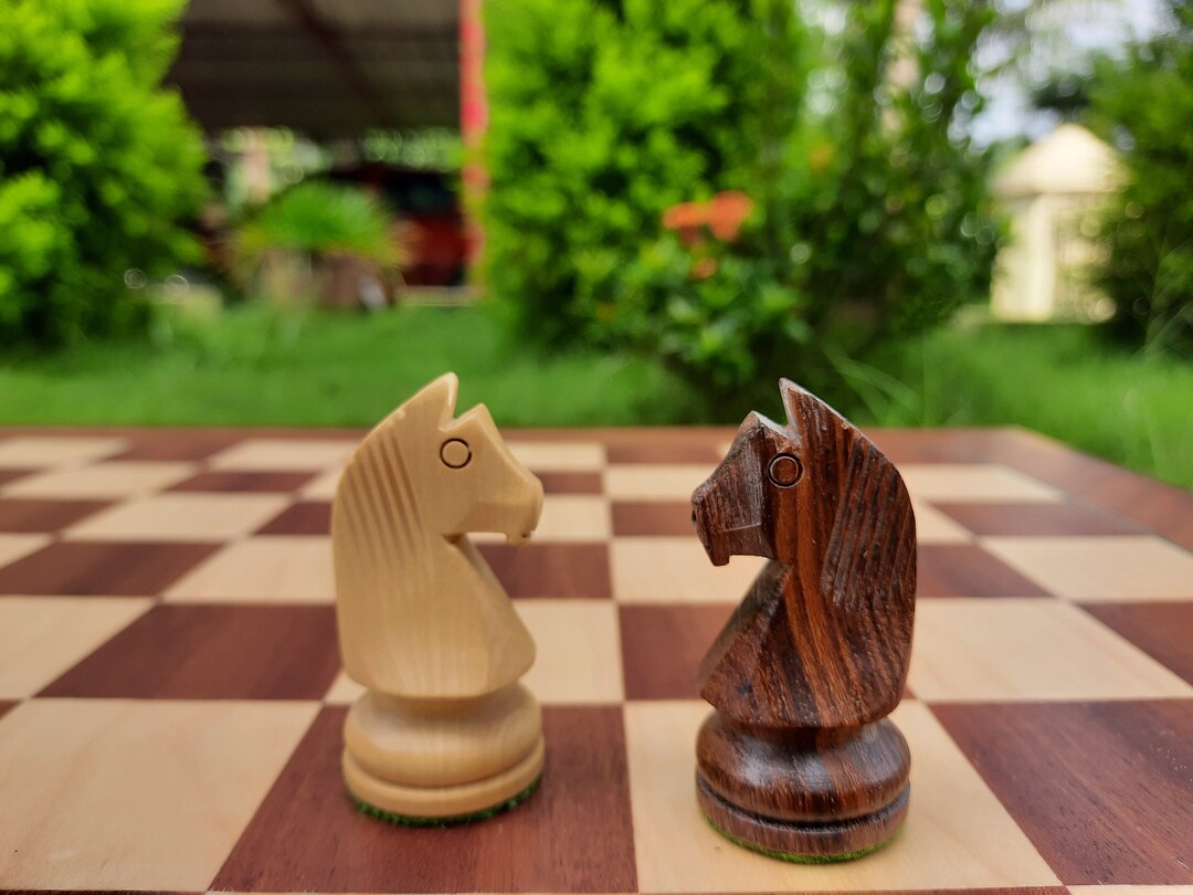Handmade German Chess Set Sheesham 3 Inch - Etsy